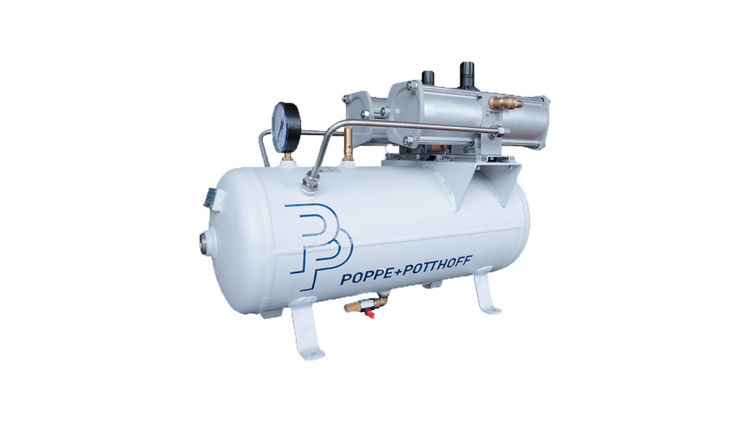 Pneumatic Compressed Air Boosters - Poppe+Potthoff