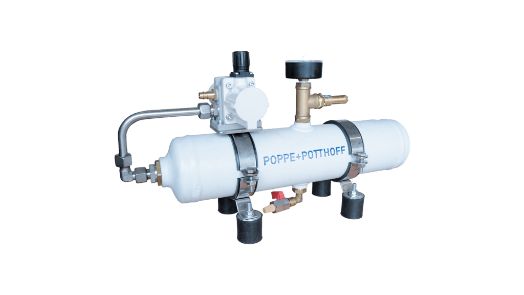 Pneumatic Compressed Air Boosters - Poppe+Potthoff