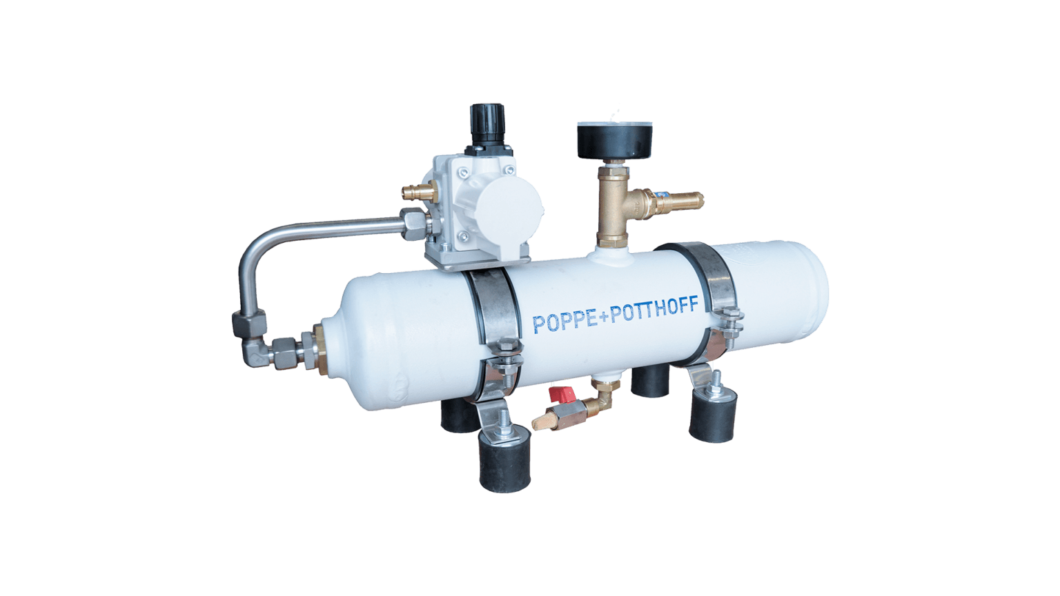 Pneumatic Compressed Air Boosters - Poppe+Potthoff